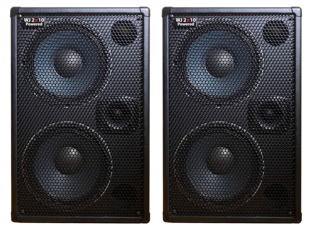 WJ 2×10 1000 Watt Powered Bass Cabinet - Wayne Jones AUDIO