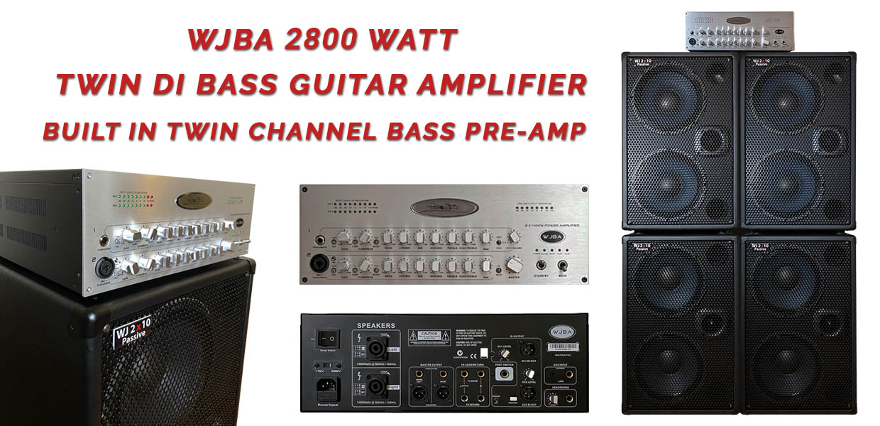 Wayne Jones Audio - studio monitors, bass guitar amplification