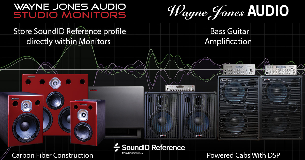 Wayne Jones Audio - studio monitors, bass guitar amplification