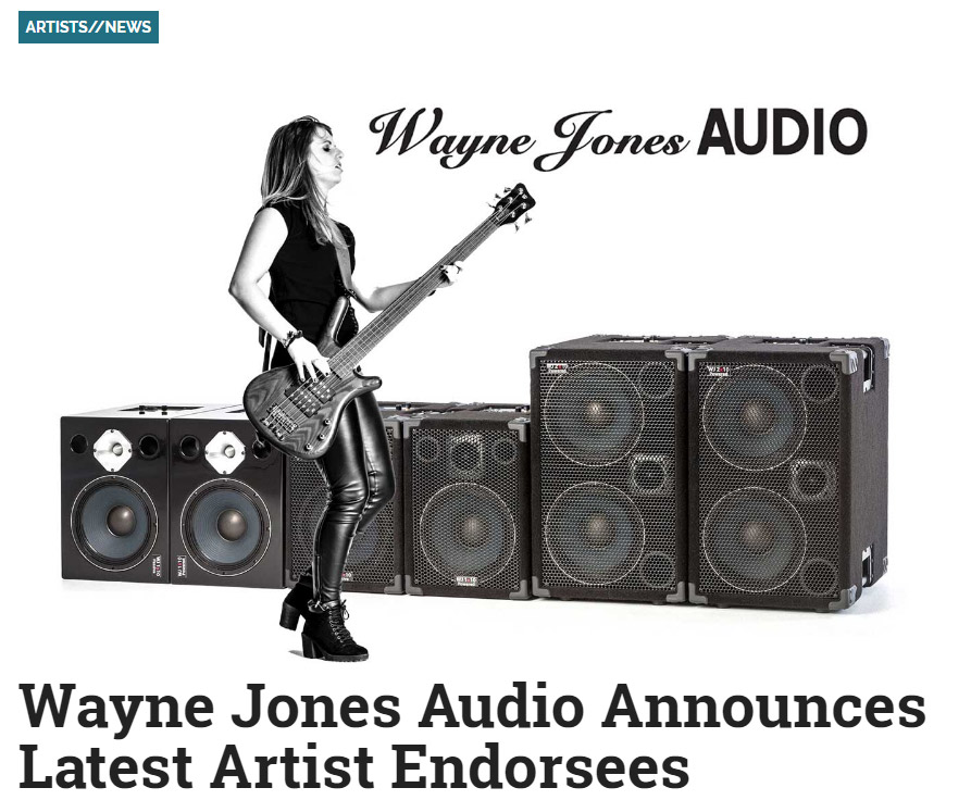 bass-player-mag-wayne-jones-audio - Wayne Jones AUDIO